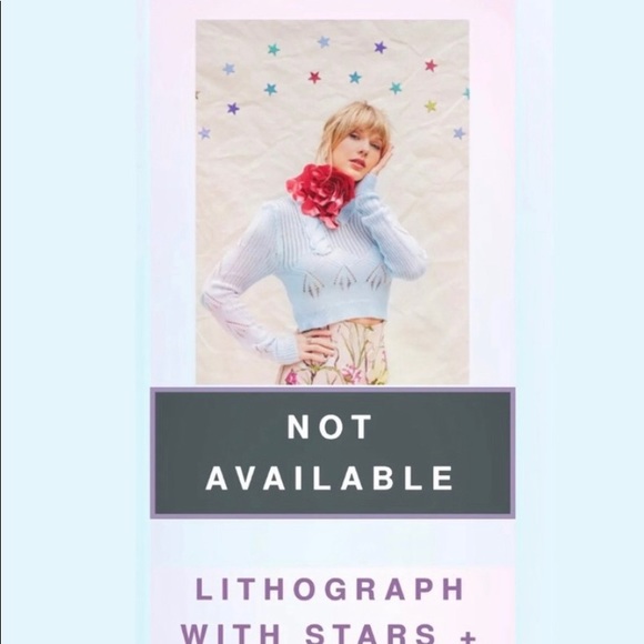 Taylor Swift | Wall Decor | Taylor Swift Lithograph Poster Litho Blue ...
